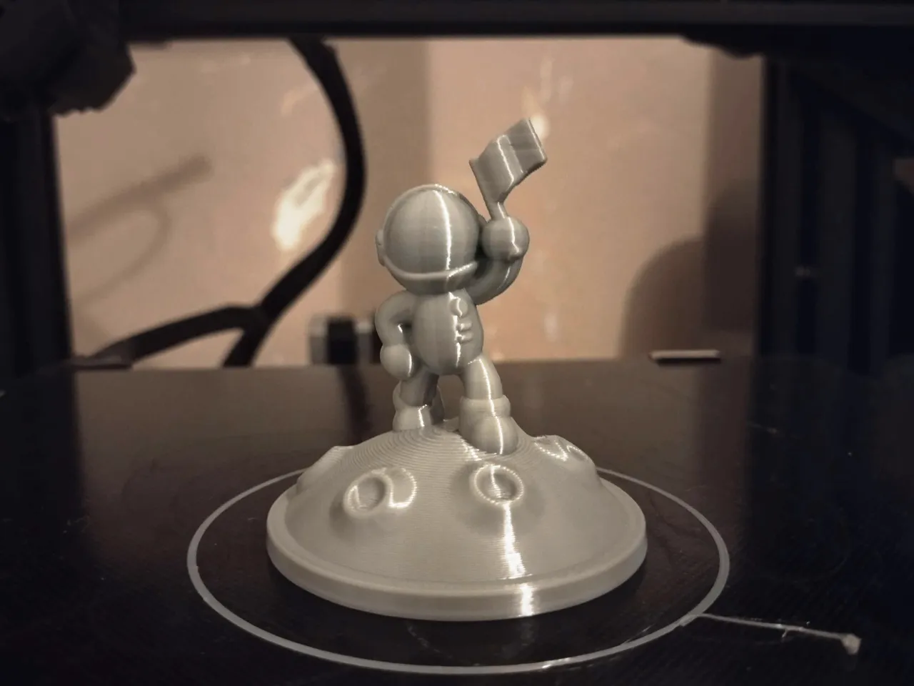 Little Astronaut Figure by Desk_Drawer | Download free STL model ...
