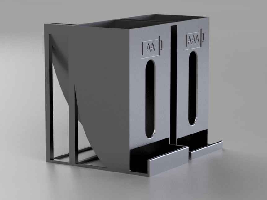 Battery Box: The Ideal Battery Dispenser by 3D Druck - MLP | Download ...