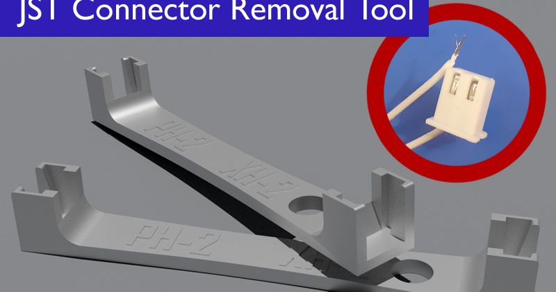 JST Connector Removal Tool by sui77 | Download free STL model ...