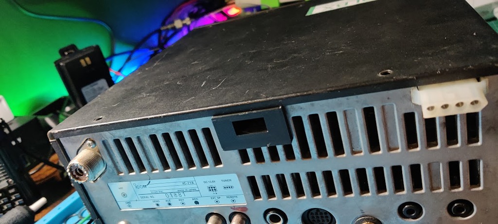 Icom IC-718 Anderson power pole conversion by Lunchbox | Download free ...