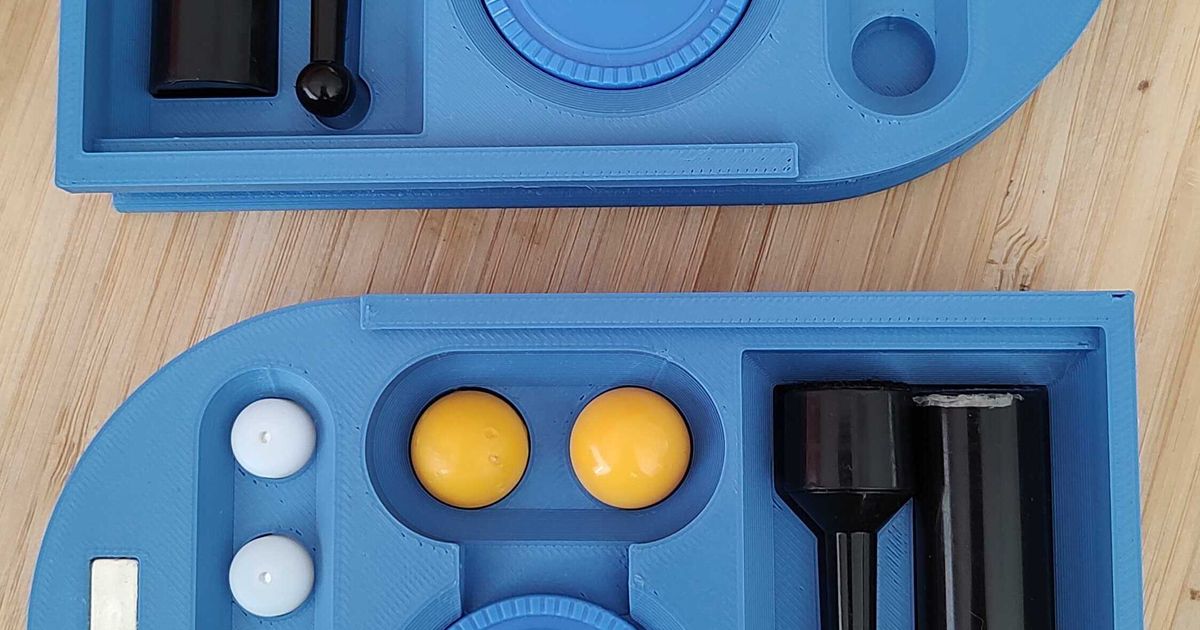 Klask Accessory Box by tjjos | Download free STL model | Printables.com