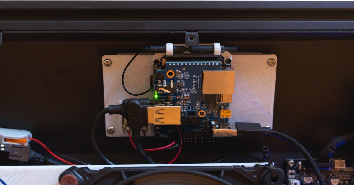 Ender 5 S1 Raspberry pi | Orange pi mount by sebersta | Download free ...