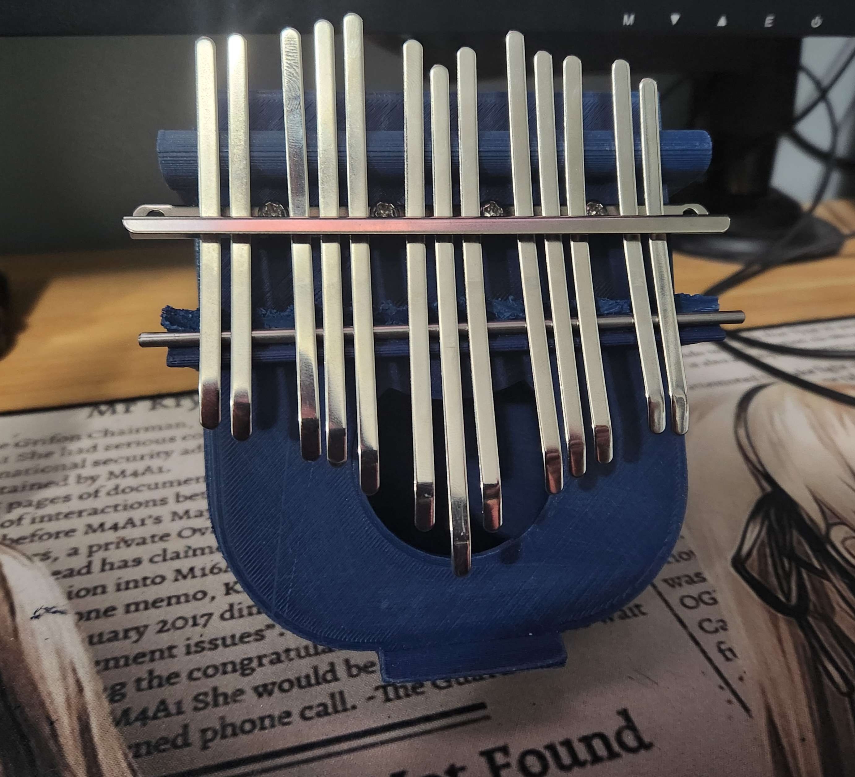 3d printed Kalimba by Umpy | Download free STL model | Printables.com