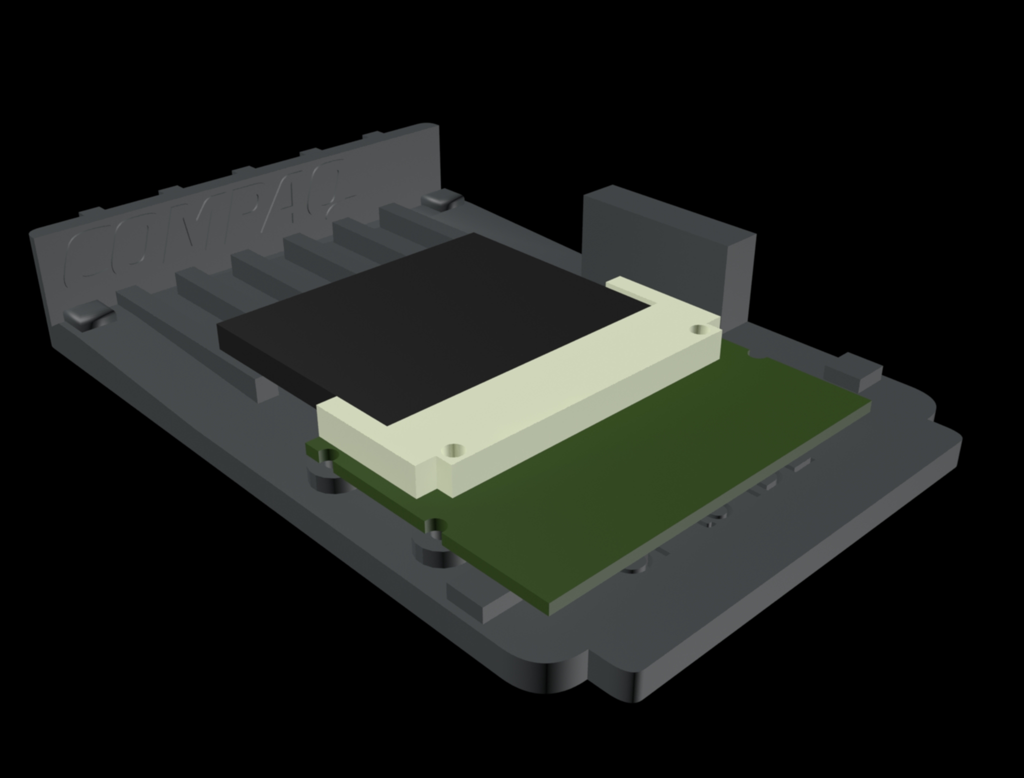 Compaq Armada 7800 CF/HDD Adapter by Legacy_Micro | Download free STL ...