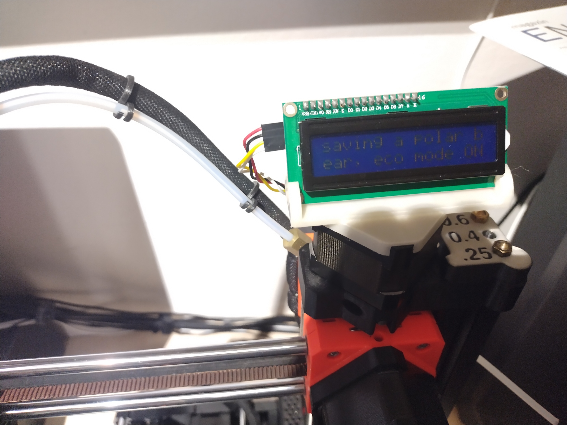 Prusa MINI 1602 LCD Holder by Ocasníček | Download free STL model ...