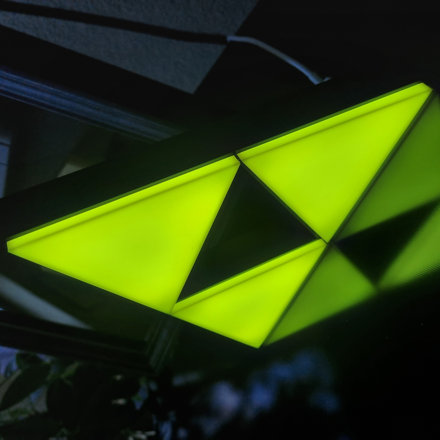 Zelda Triforce logo LED Lamp by DrSchiduwi | Download free STL model ...