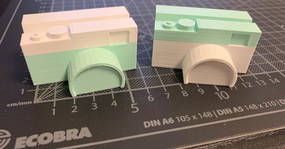 Picture or Card Holder (Camera) by Isaner | Download free STL model ...