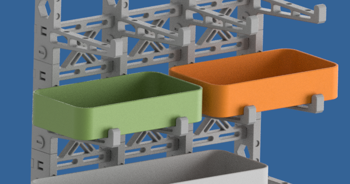 Modular Organising Assembly by Ian L | Download free STL model ...