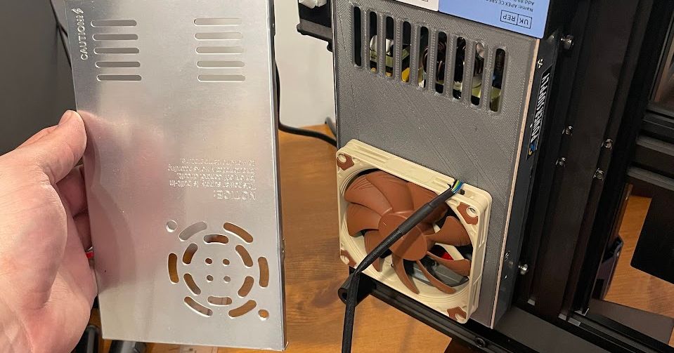 Anycubic Kobra Go 92mm fan PSU cover by Jacques Faucher | Download free ...