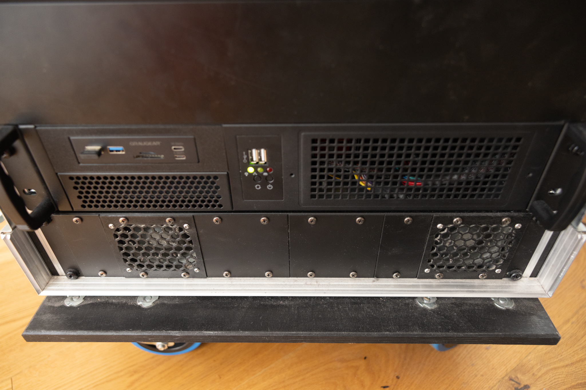 Modular 2U 19" Rack Panel by LukasQ | Download free STL model ...