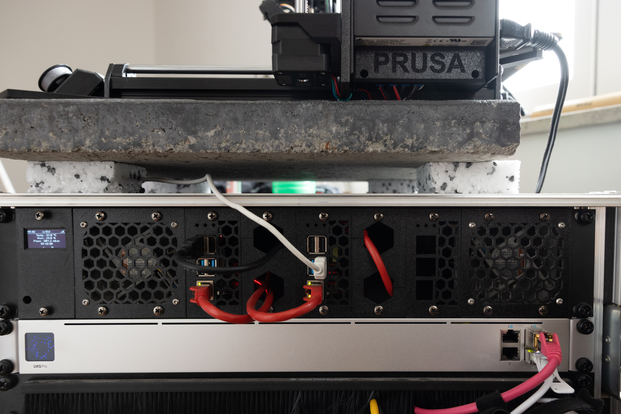 Modular 2U 19" Rack Panel by LukasQ | Download free STL model ...