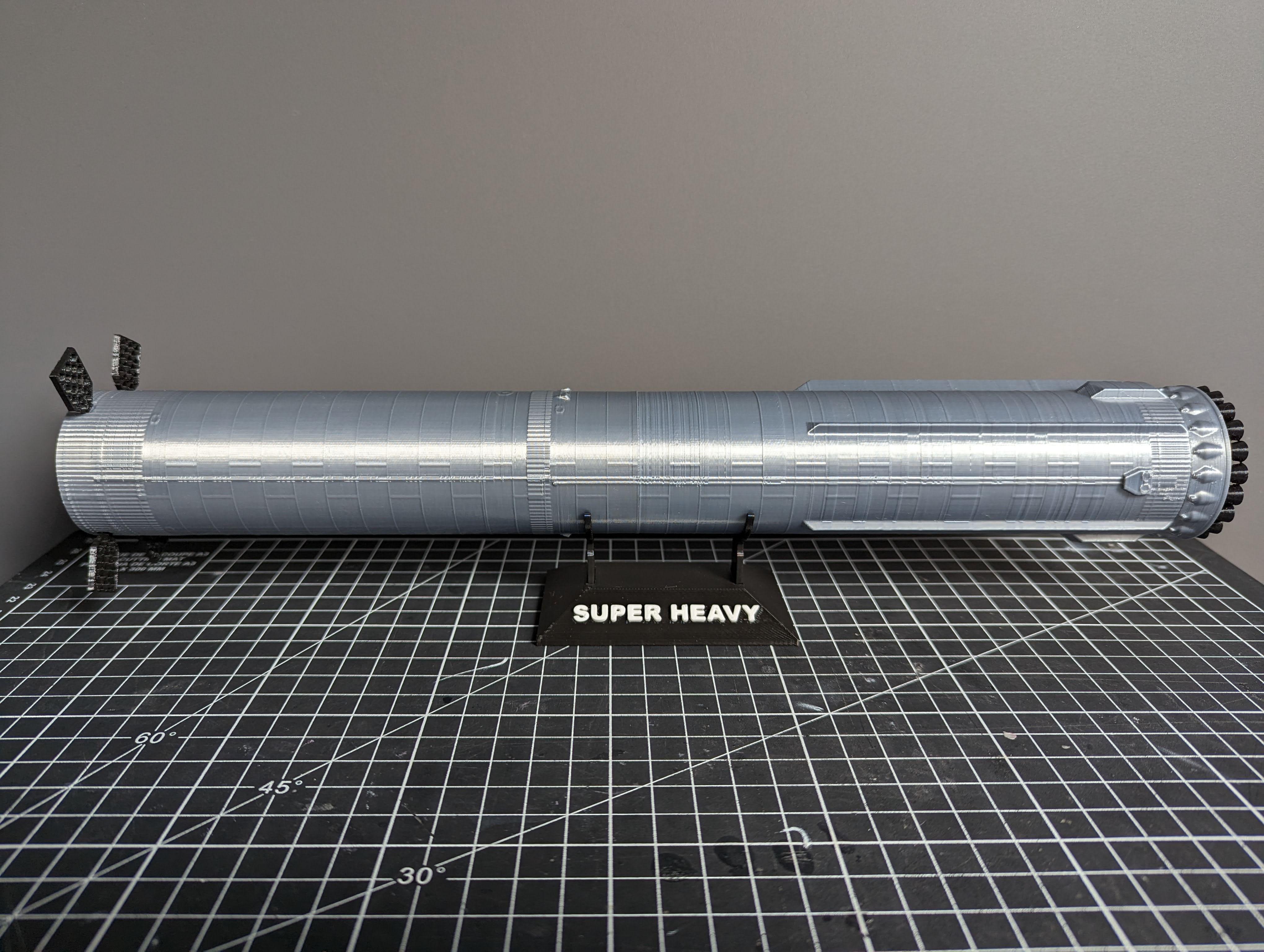 HORIZONTAL STAND FOR STARSHIP S24/B7 por Kmobrain | Descargar modelo ...