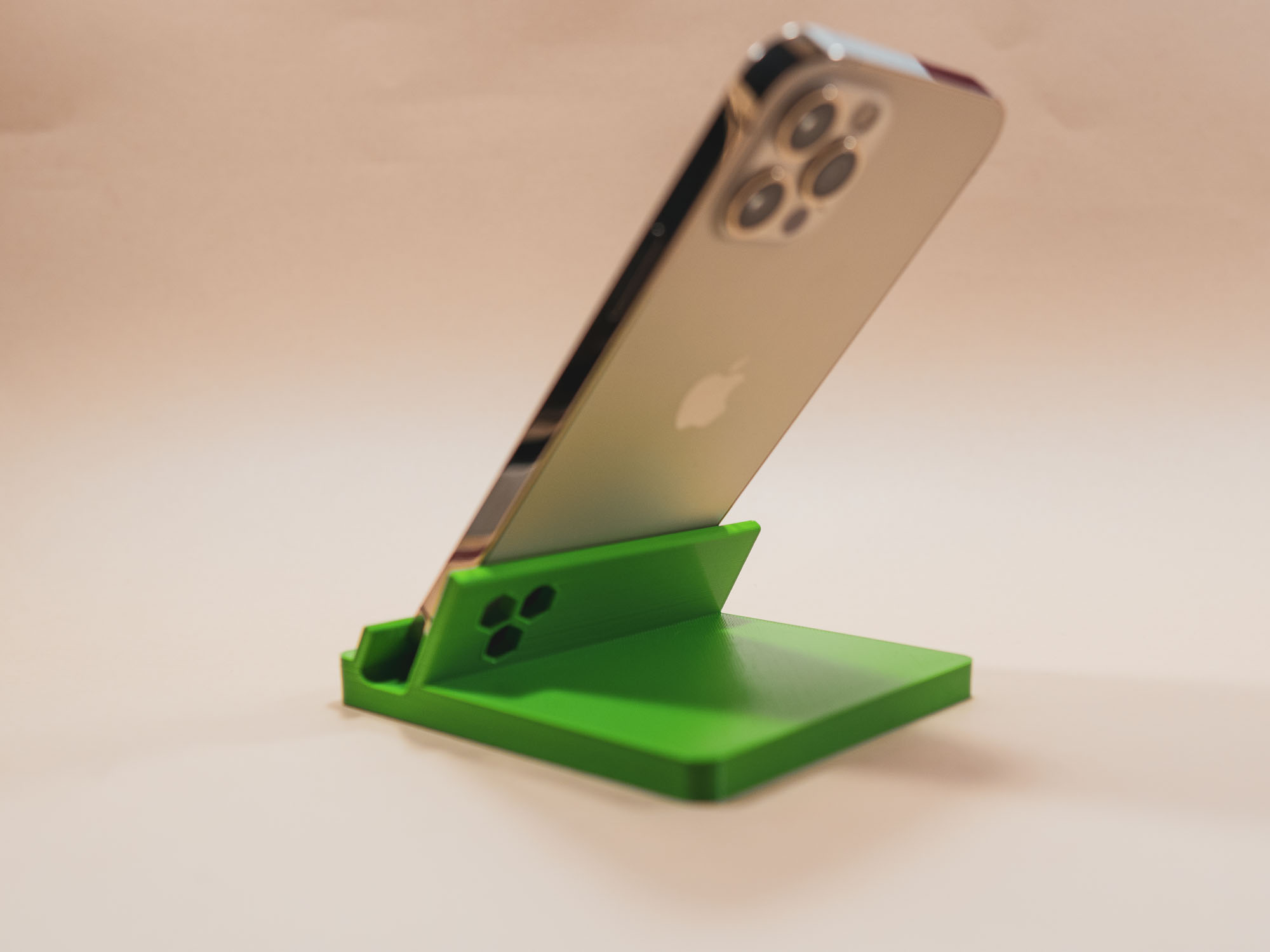 Phone Holder Stand with microSD cards. by Kaspars | Download free STL ...