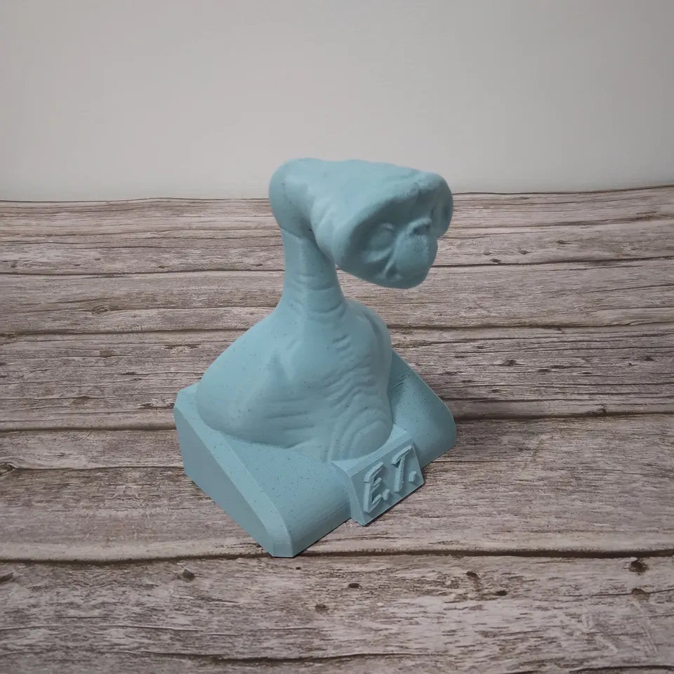 E.T bust (support free) by Andrei13 | Download free STL model ...
