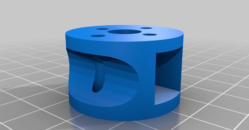 Tricopter Motor Mount by BKNJ | Download free STL model | Printables.com