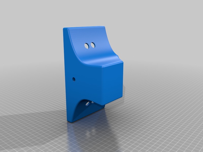 Stereo Binaural Microphone Enclosure by Dee | Download free STL model ...