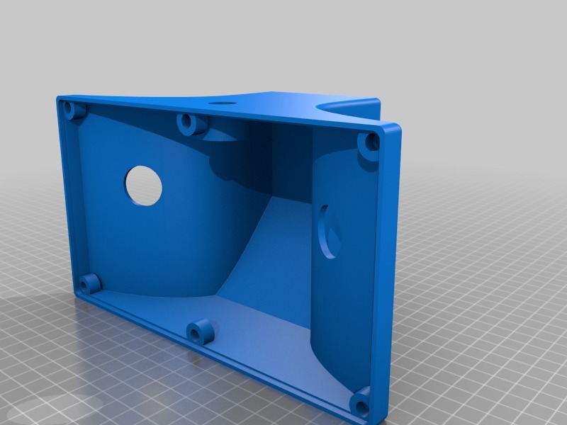 Stereo Binaural Microphone Enclosure by Dee | Download free STL model ...