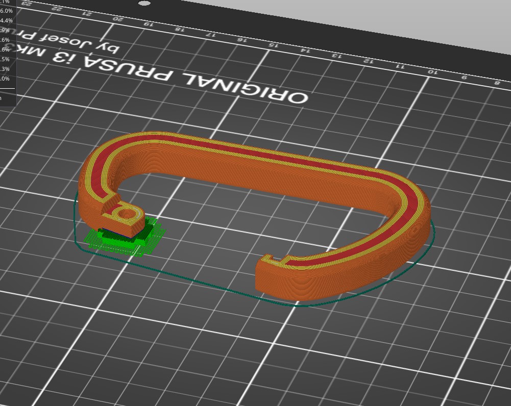 Spring lock carabiner by 3DJG | Download free STL model | Printables.com