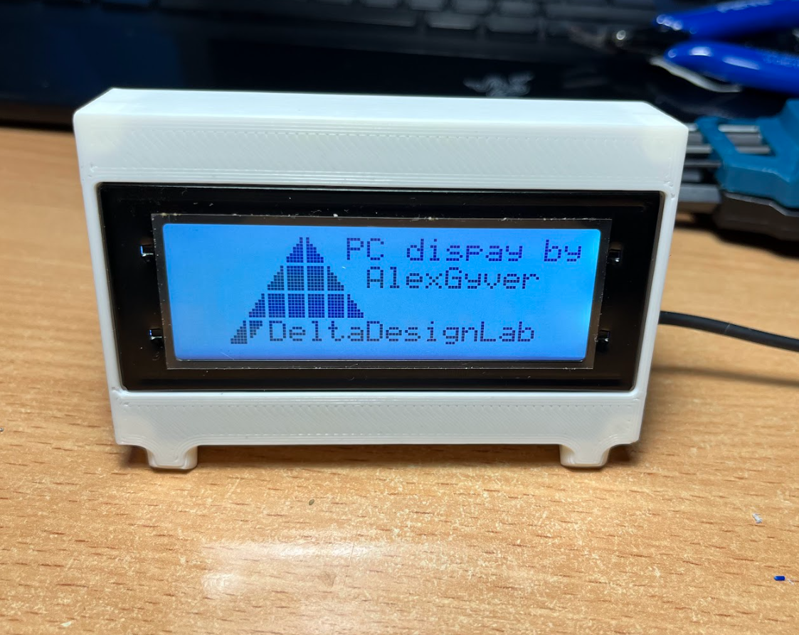 PC Hardware Monitoring Screen Case by Alexeyvik | Download free STL model | Printables.com