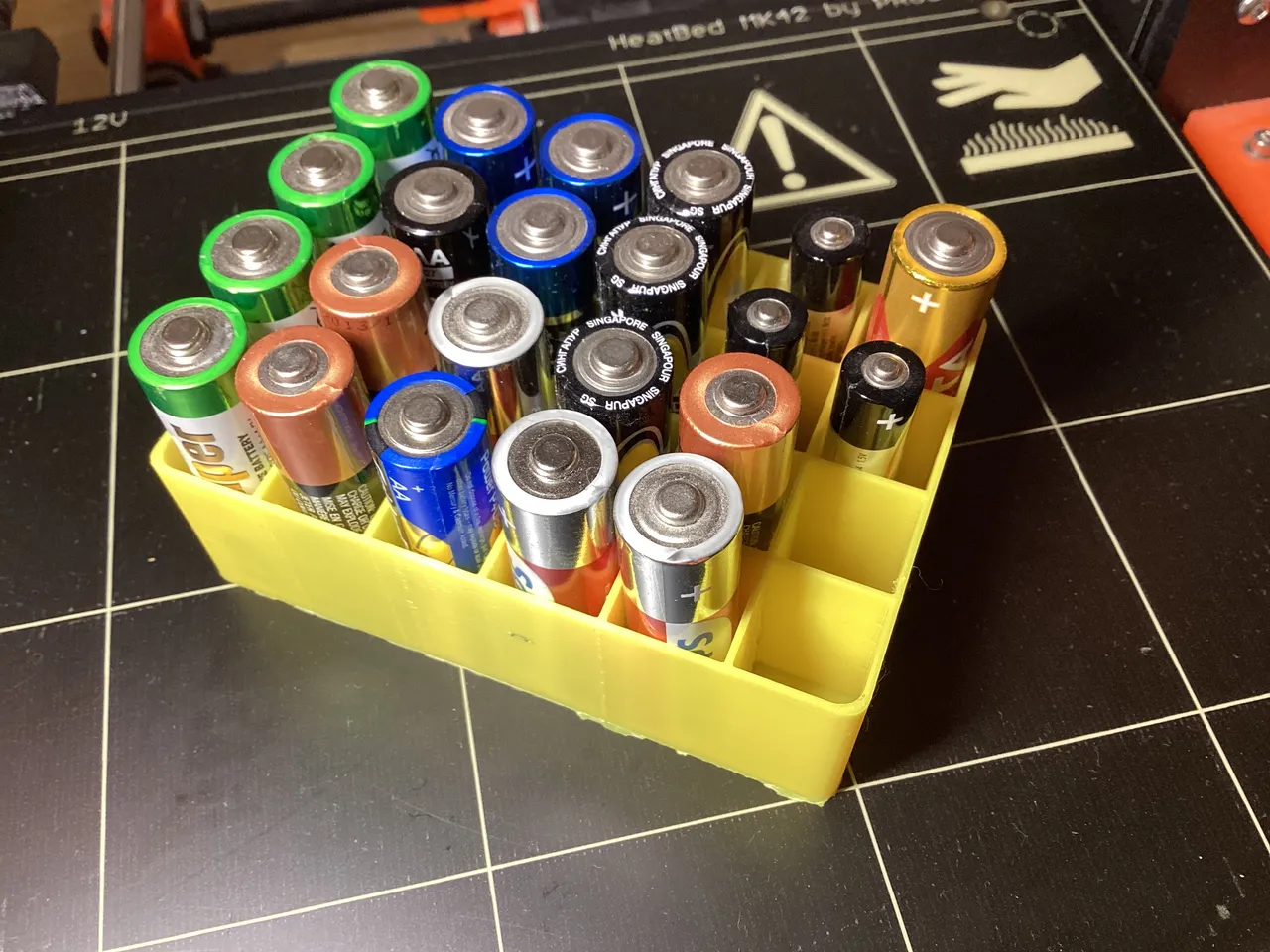 Battery case (box) by Alt | Download free STL model | Printables.com