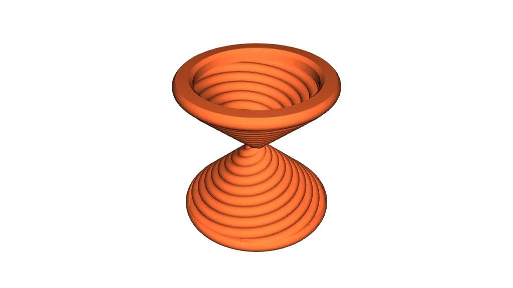 EASY PRINT Spiral Conical Shape by Cowen Prints | Download free STL ...