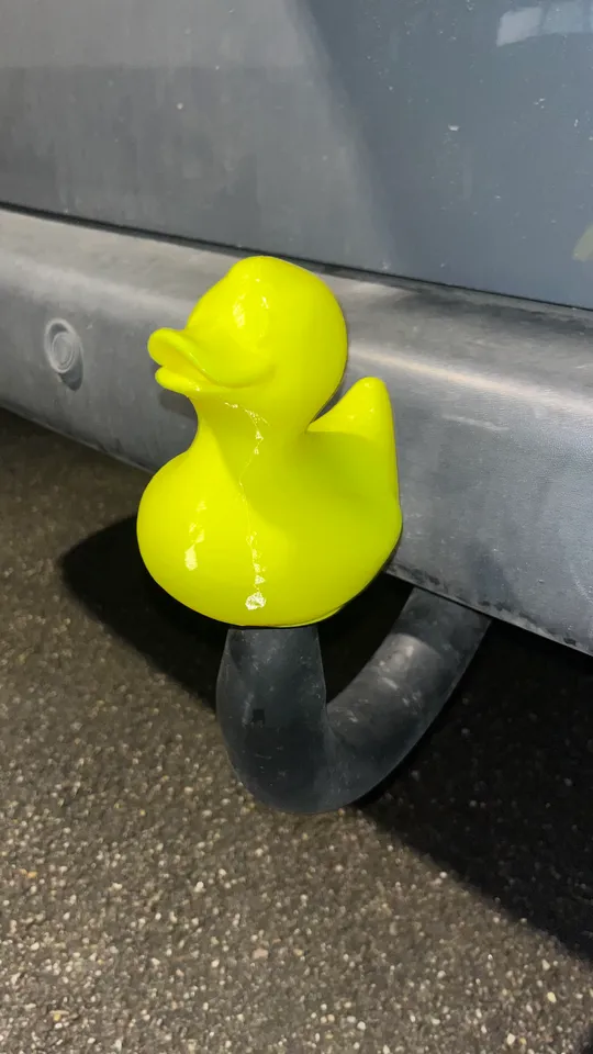 Trailer Hitch cover 50mm Rubberduck by vintagebox.ch | Download free ...