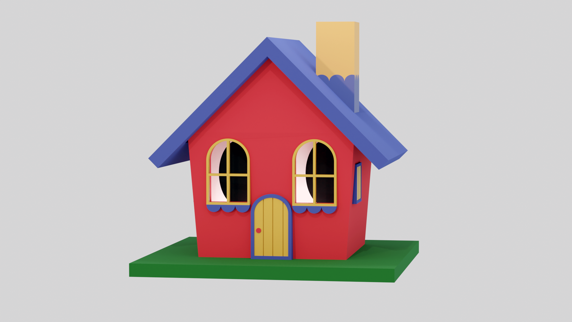 Welcome Home - Home w/ Pivoting Eyes by NeatoBrian | Download free STL ...