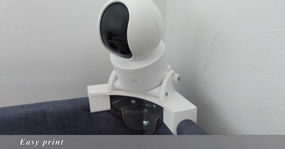 Xiaomi Baby camera mount for travel cot by WolfyMode | Download free ...