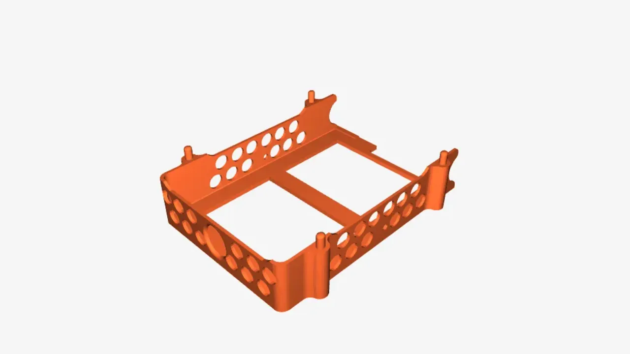 Stackable HDD Caddy & Cage by cbutters | Download free STL model ...