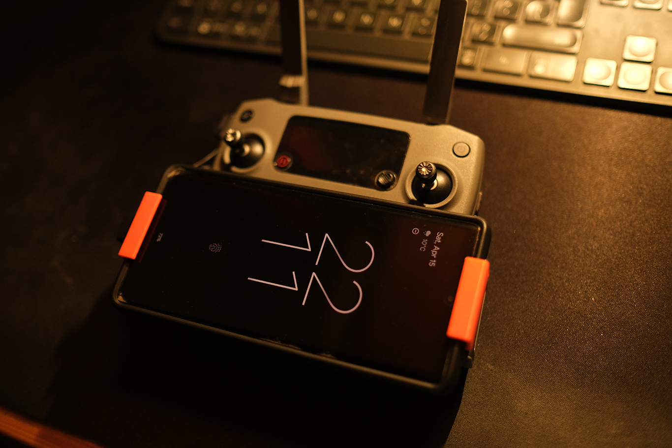 Adapter for Mavic 2 controller by Sadzakov | Download free STL model ...