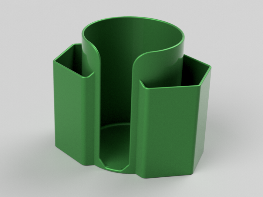 Cotton pad and swab (Q-Tip) holder by Neolker | Download free STL model ...