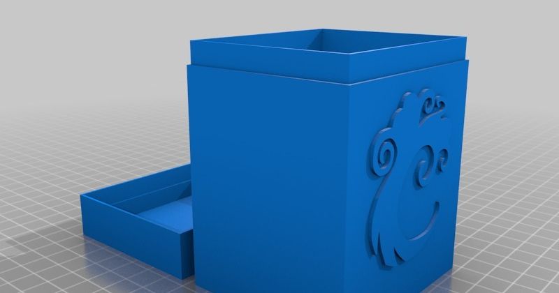 MTG Commander Deck Box - Simic by erik-uy | Download free STL model ...