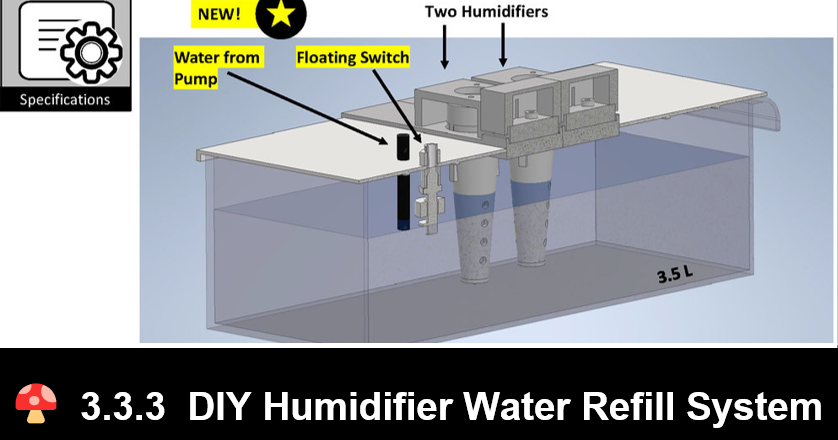 3.3.3 - DIY Humidifier Water Refill System by DIY.Mushroom.Tek ...