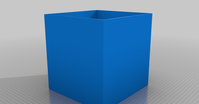 Big Storage Bin by Jwsoat | Download free STL model | Printables.com