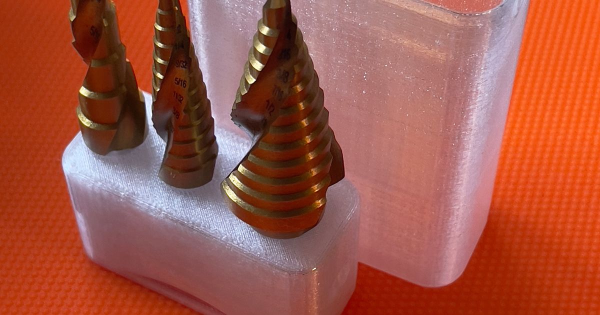 Step Bit Case with Locking Lid by sulli18 | Download free STL model ...