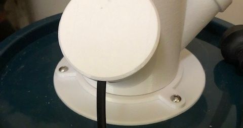 Upgraded Modular Hydroponics Tower - wire & plug outlet by Ross ...