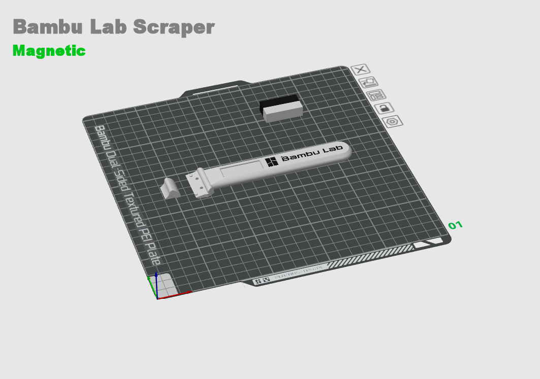 Bambu Lab Scraper - Double Sided Logo by STORM DESIGN | Download free ...