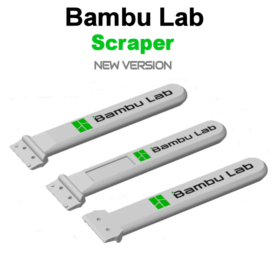 Bambu Lab Scraper - Double Sided Logo by STORM DESIGN | Download free ...