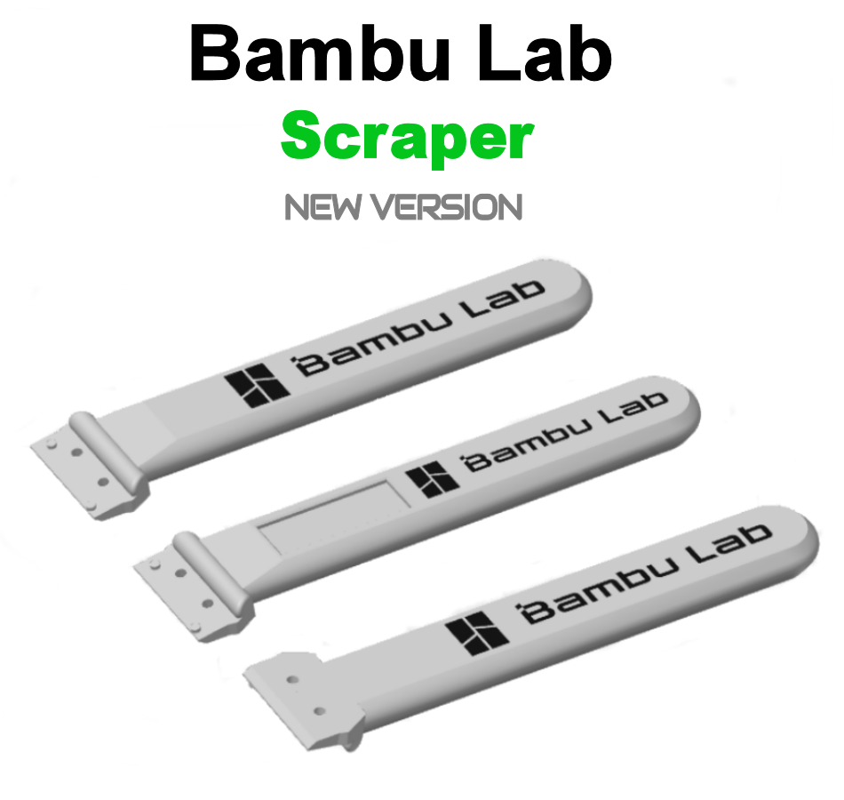 Bambu Lab Scraper - Double Sided Logo by STORM DESIGN | Download free ...