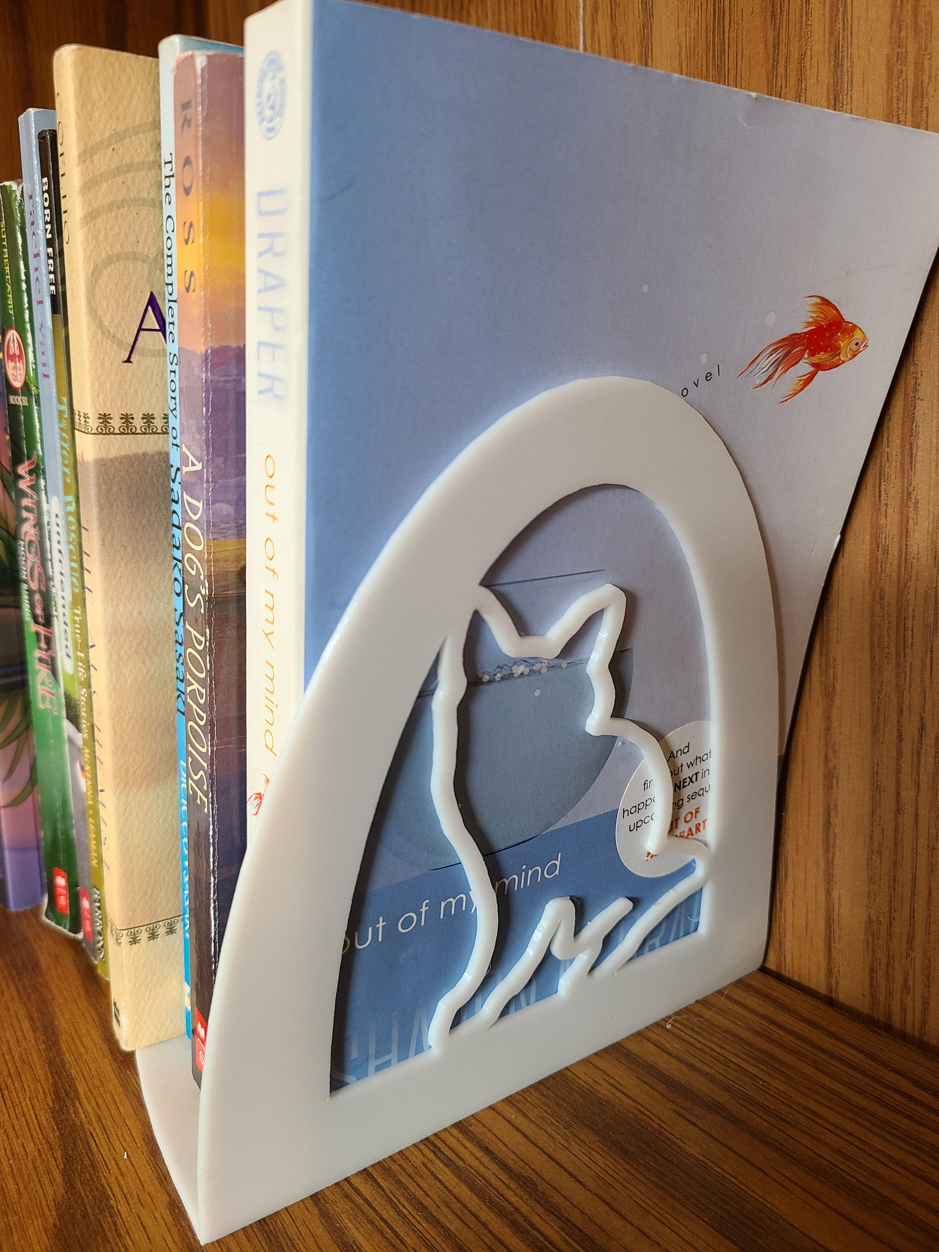 2D Cat Bookend by Greenkat | Download free STL model | Printables.com