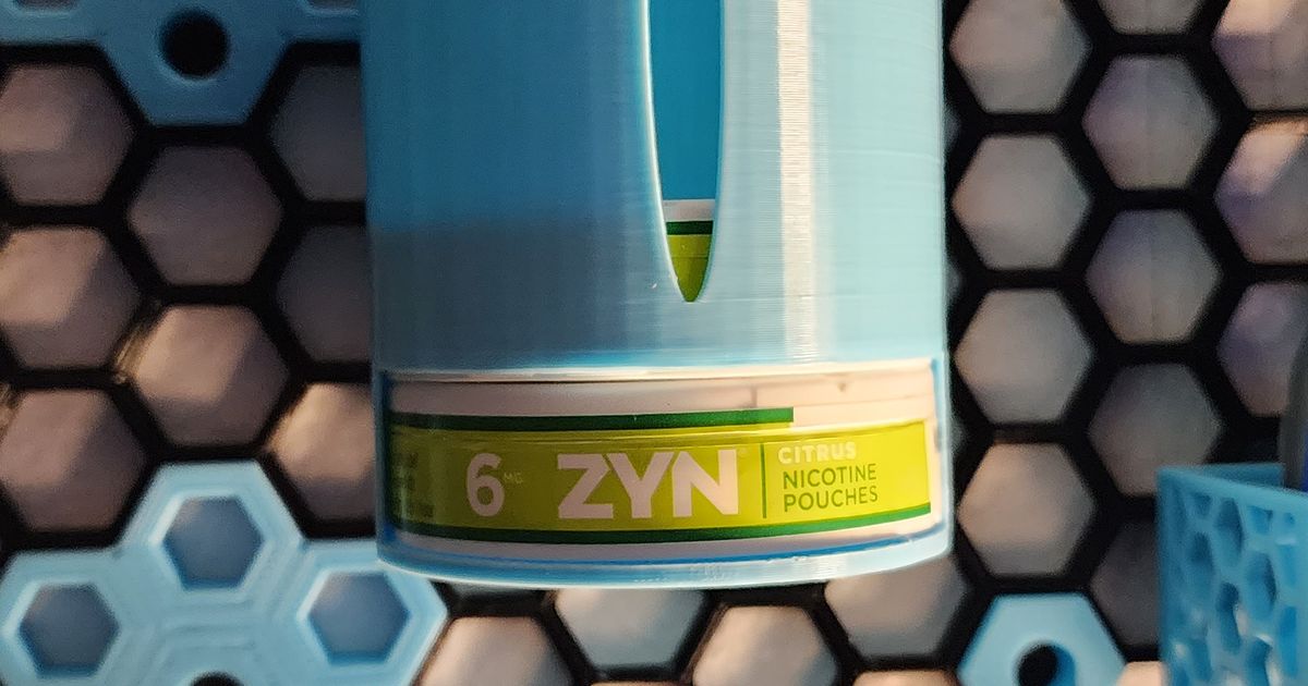 Zyn Dispenser Honeycomb Wall Storage von Joshua Searles | Kostenloses ...