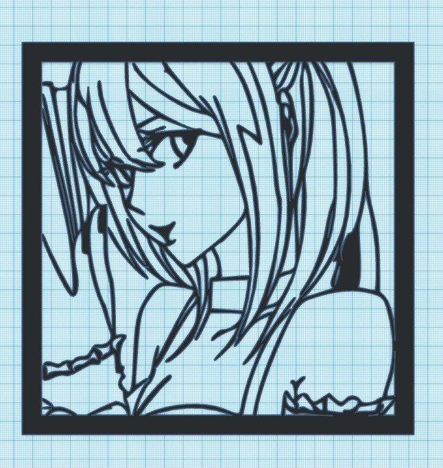 MISA - DEATH NOTE - FRAMED WALL ART - 2 versions by Ogama Industries ...