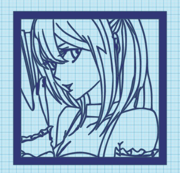 MISA - DEATH NOTE - FRAMED WALL ART - 2 versions by Ogama Industries ...