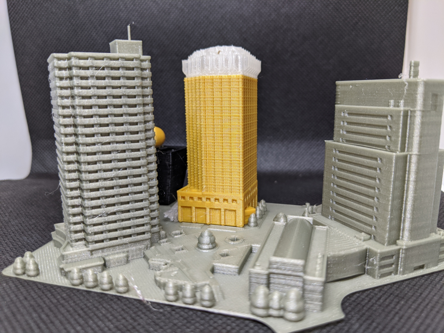 Asahi Beer Hall - Tokyo , Japan by MiniWorld3D | Download free STL ...