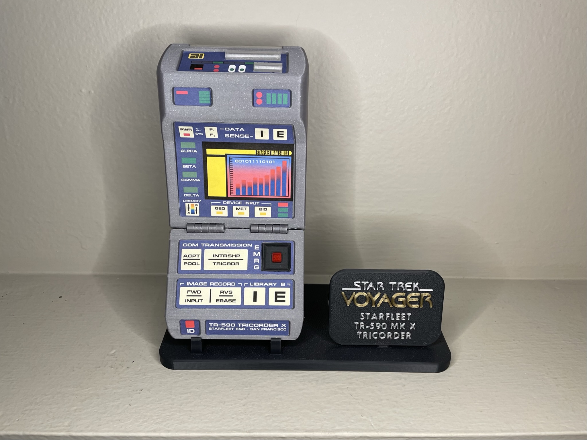 Star Trek TR-590 Tricorder Kit by 𝗨𝗻𝗶𝗺𝗮𝘁𝗿𝗶𝘅𝗥𝗲𝗱🪐🌠 | Download free STL model | Printables.com