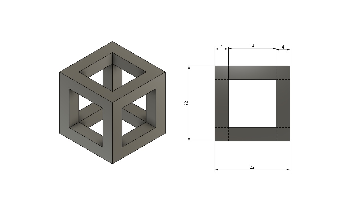 Test cube by V3nca | Download free STL model | Printables.com