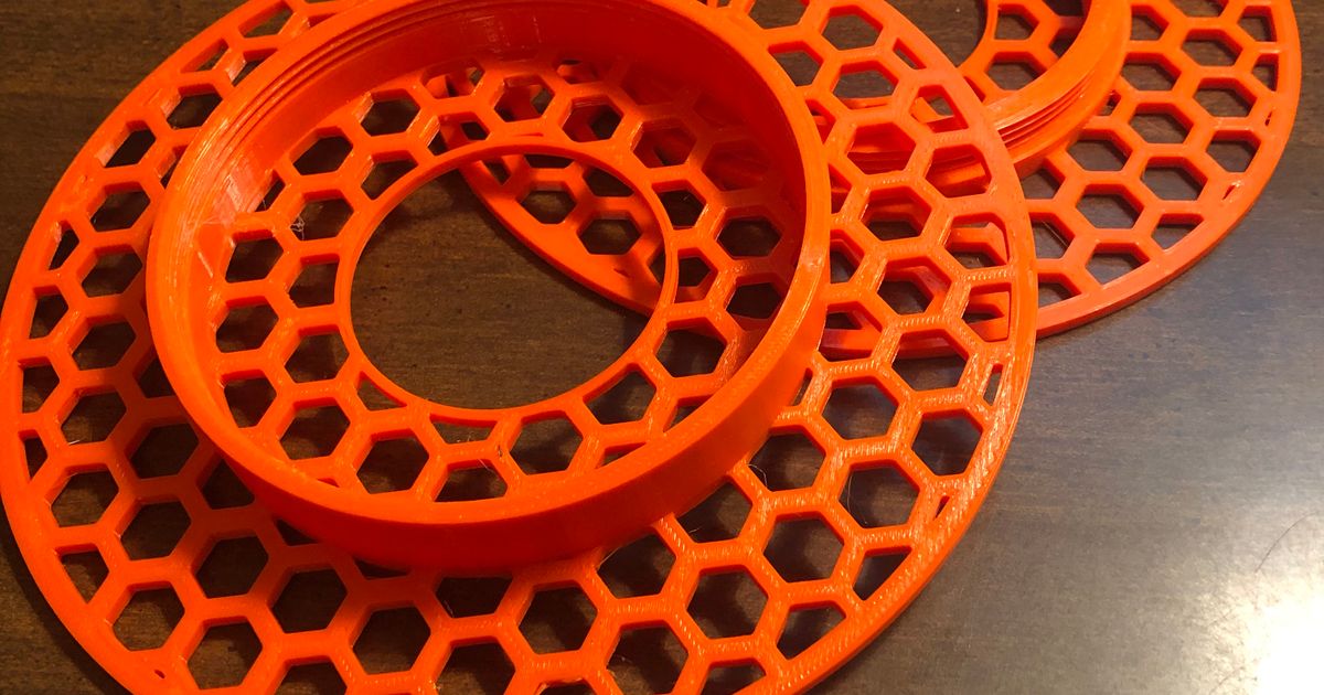 Filament Spool (Adjustable Width) by Shawn | Download free STL model ...