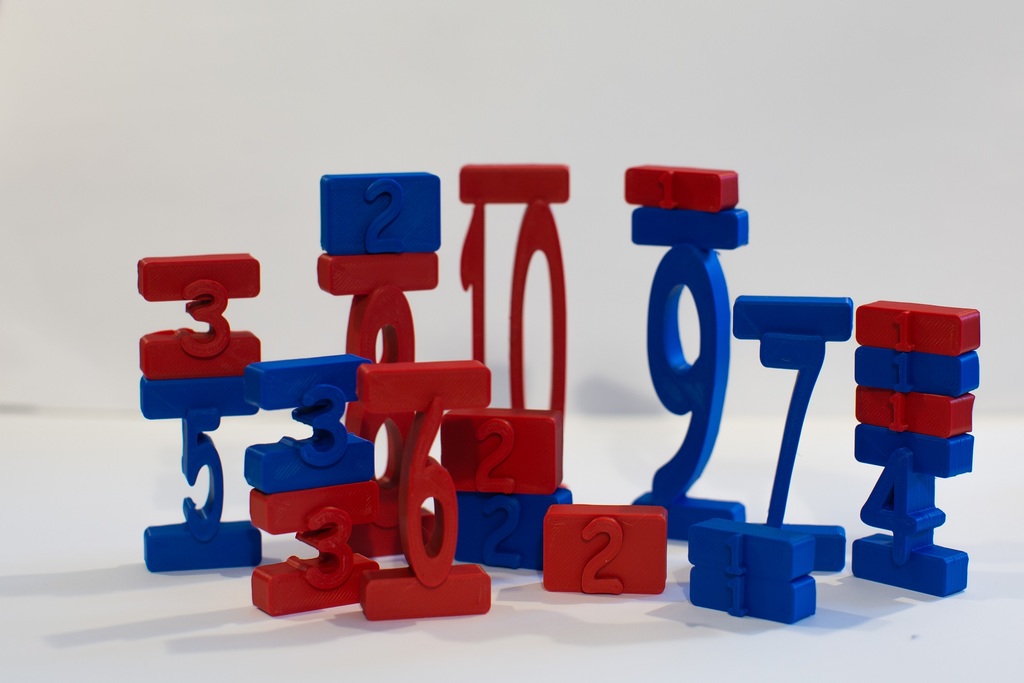 Numbers by John Doe | Download free STL model | Printables.com