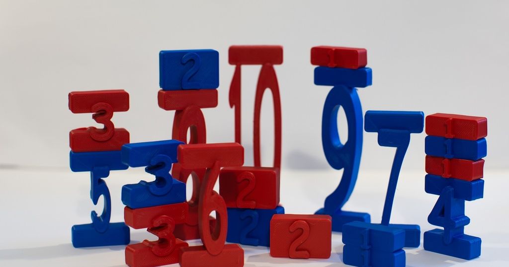 Numbers by John Doe | Download free STL model | Printables.com