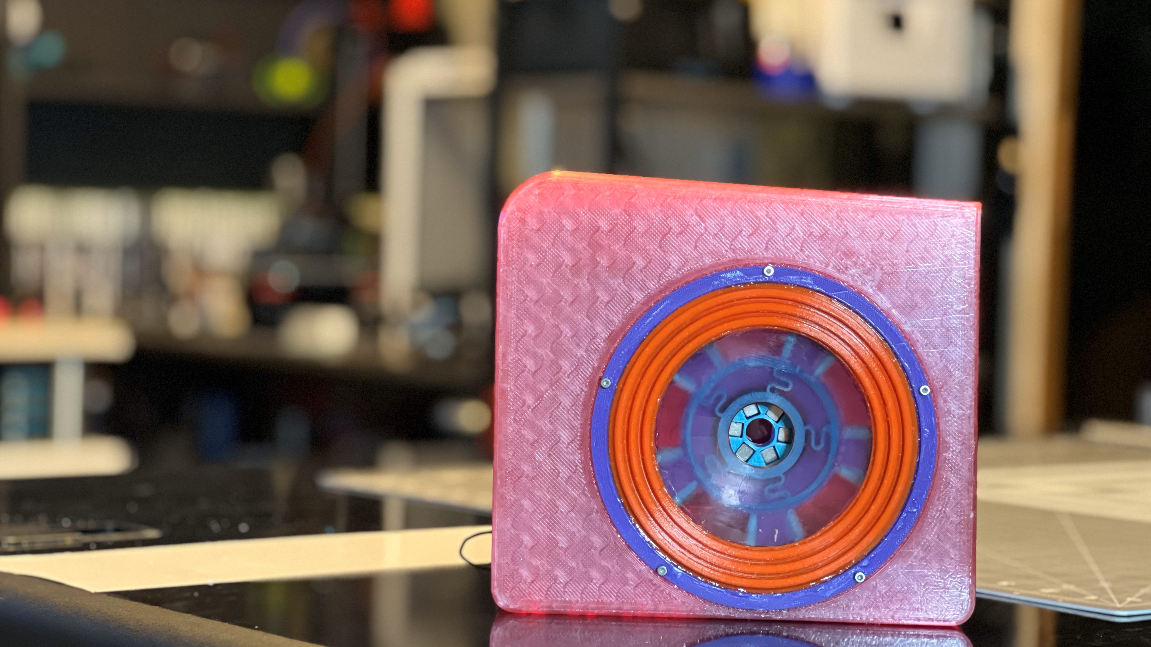 3D printed Speaker V10 by ElectricOasis | Download free STL model ...